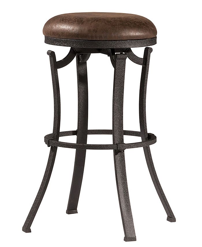 Hillsdale Kelford Swivel Backless Counter Height Stool - Macy's