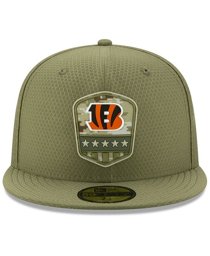 New Era Cincinnati Bengals On-Field Salute To Service 59FIFTY-FITTED ...