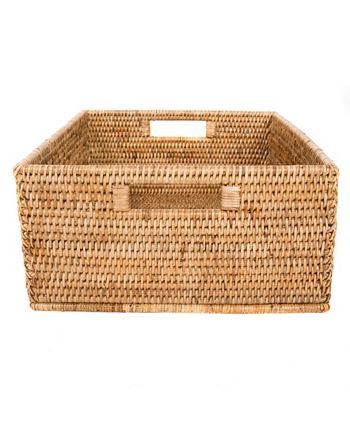 Artifacts Trading Company Rectangular Storage Basket - Macy's