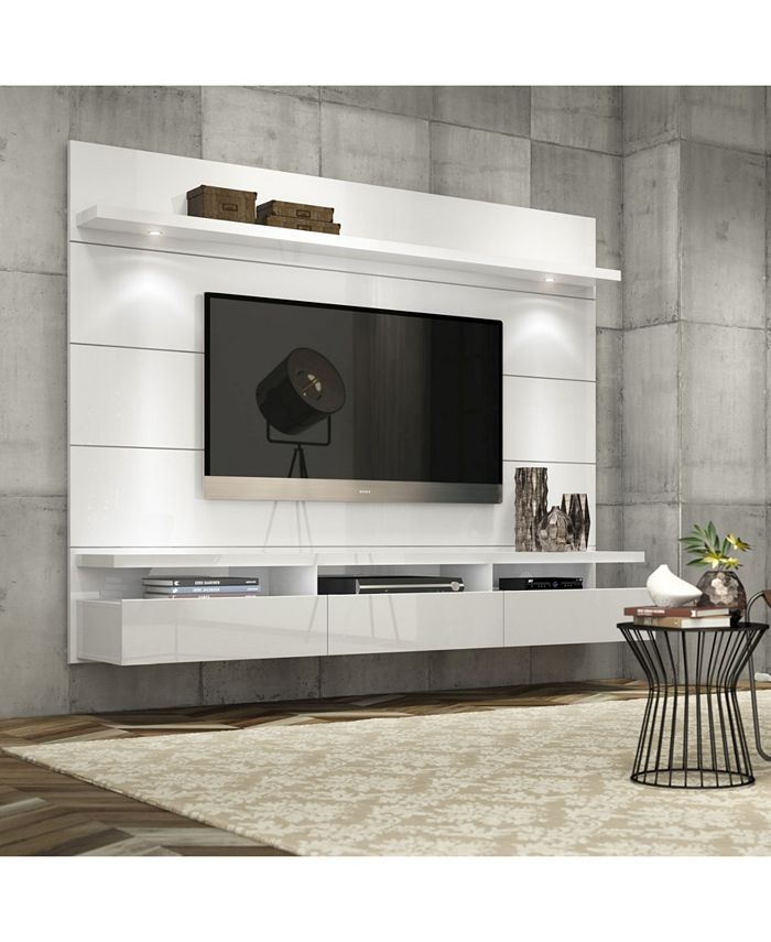 Manhattan Comfort Cabrini 2.2 Floating Wall Theater Entertainment ...