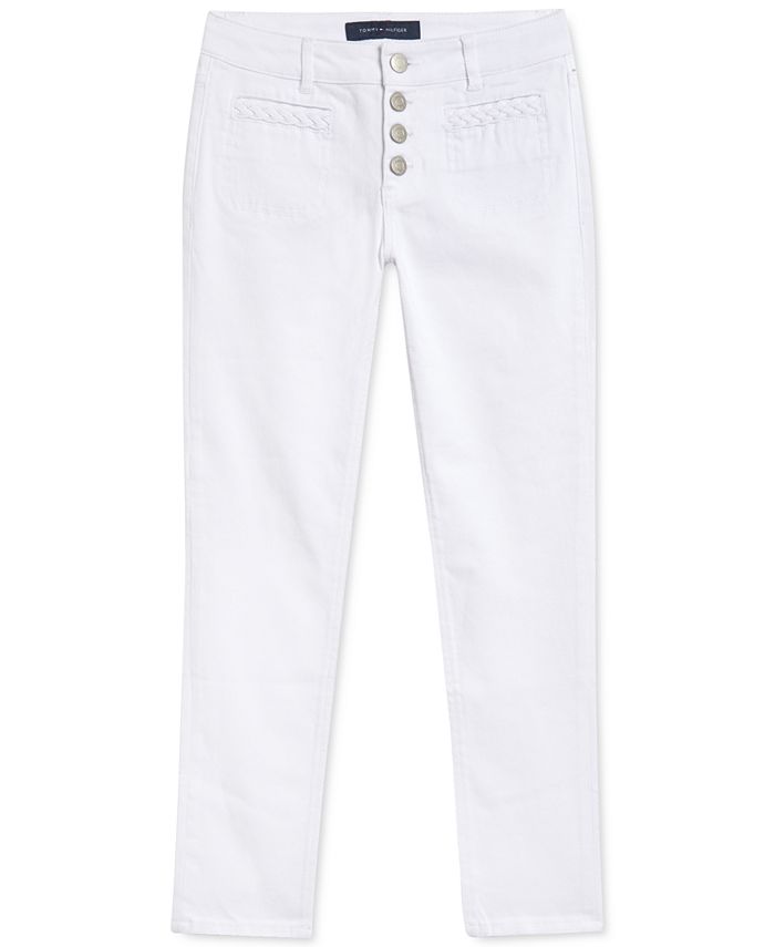 Tommy Hilfiger Big Girls Button-Fly Jeans - Macy's