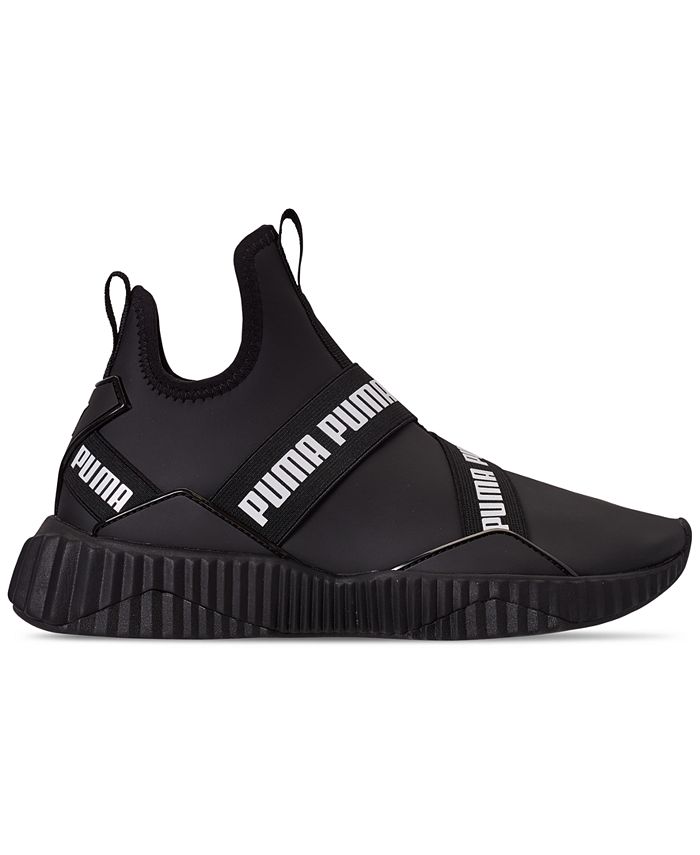 Puma Women's Defy Mid Matte Casual Sneakers from Finish Line - Macy's