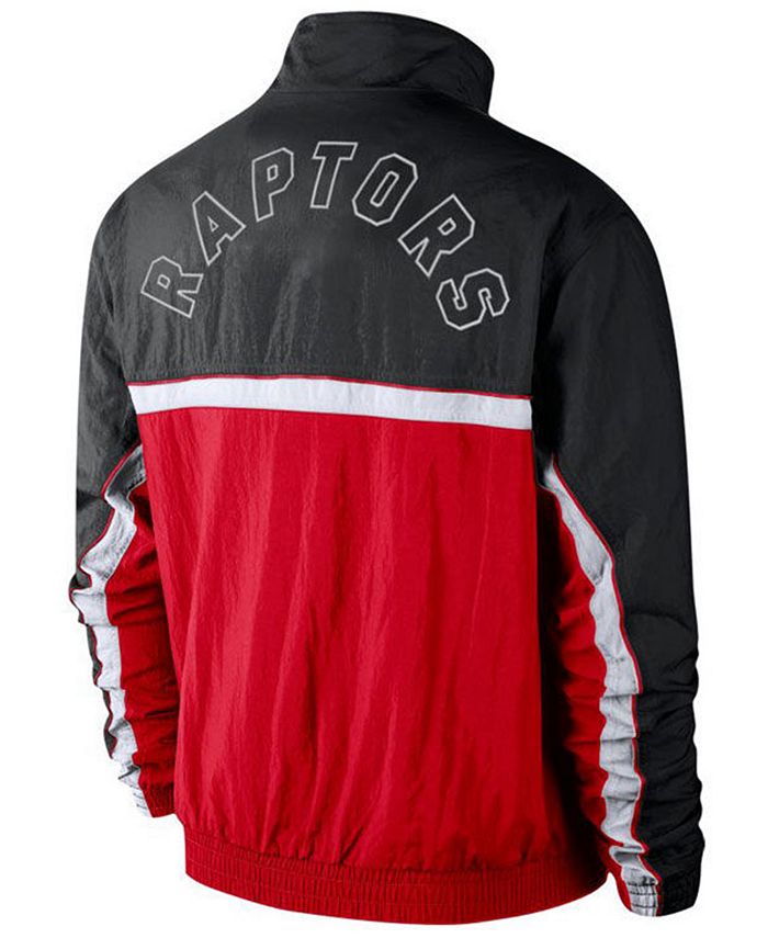 Nike Men's Toronto Raptors Courtside Tracksuit Jacket - Macy's
