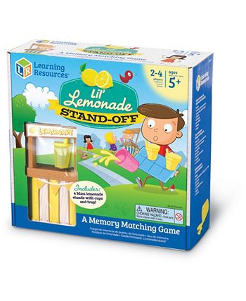Learning Resources Lil' Lemonade Stand-Off - A Memory Matching Game ...