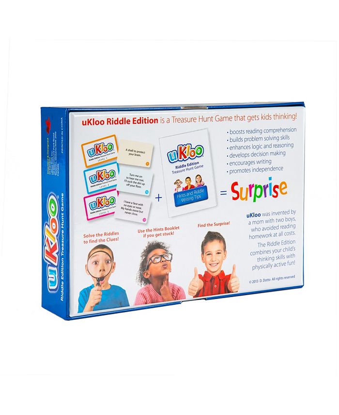 uKloo Kids Inc. Ukloo Riddle Edition Treasure Hunt Game - Macy's