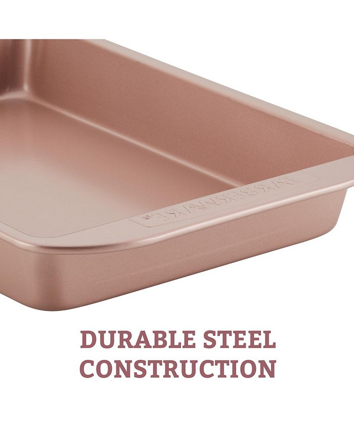 Farberware Nonstick 4-Pc. Bakeware Set, Rose Gold - Macy's
