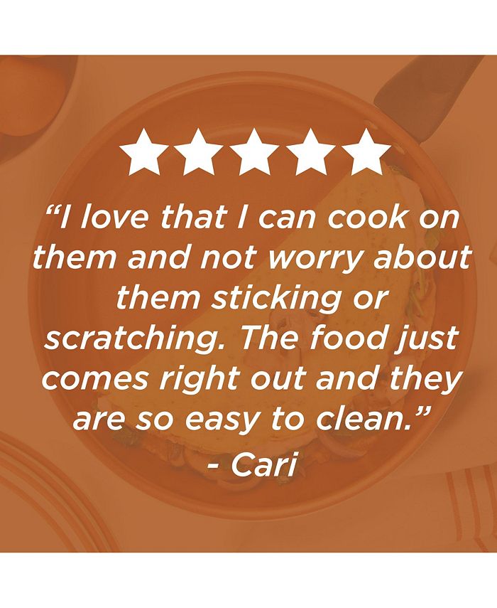 Farberware Glide Copper Ceramic 12-pc. Cookware Set - Macy's