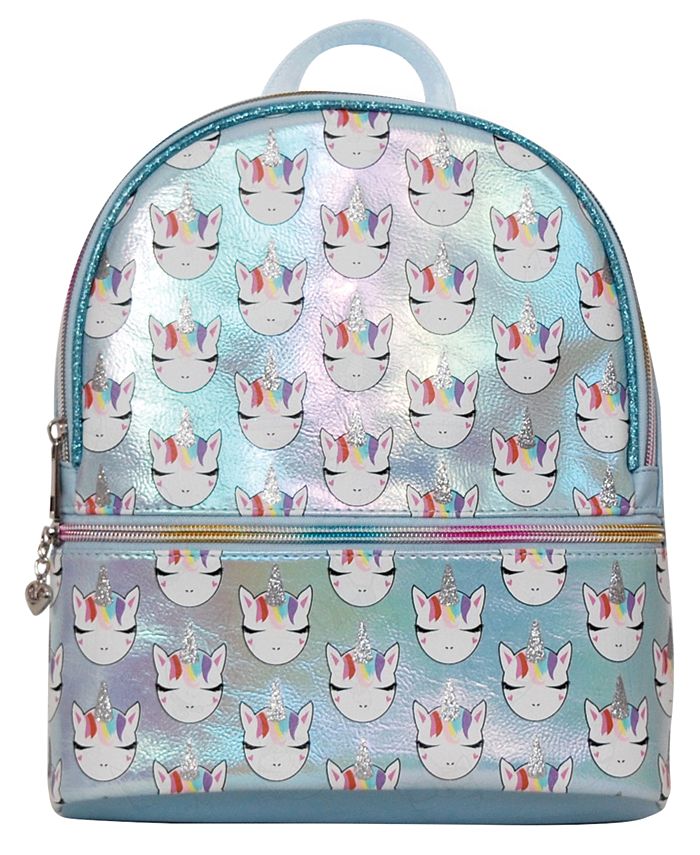 OMG! Accessories OMG Accessories Whimsical Unicorn Print Metallic Mini ...