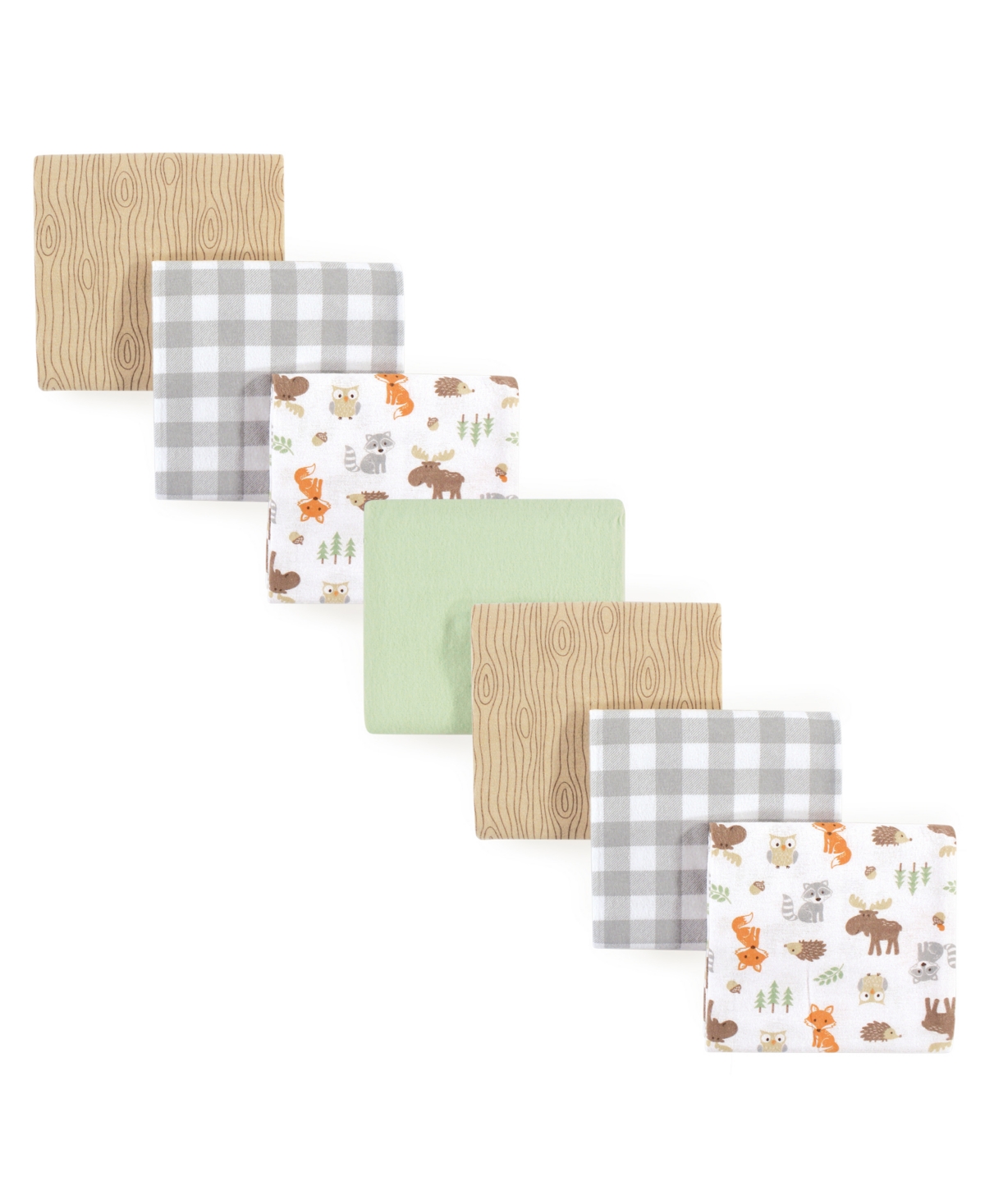 Click here for Hudson Baby Boys Soft 7-Piece Cotton Flannel Recei... prices