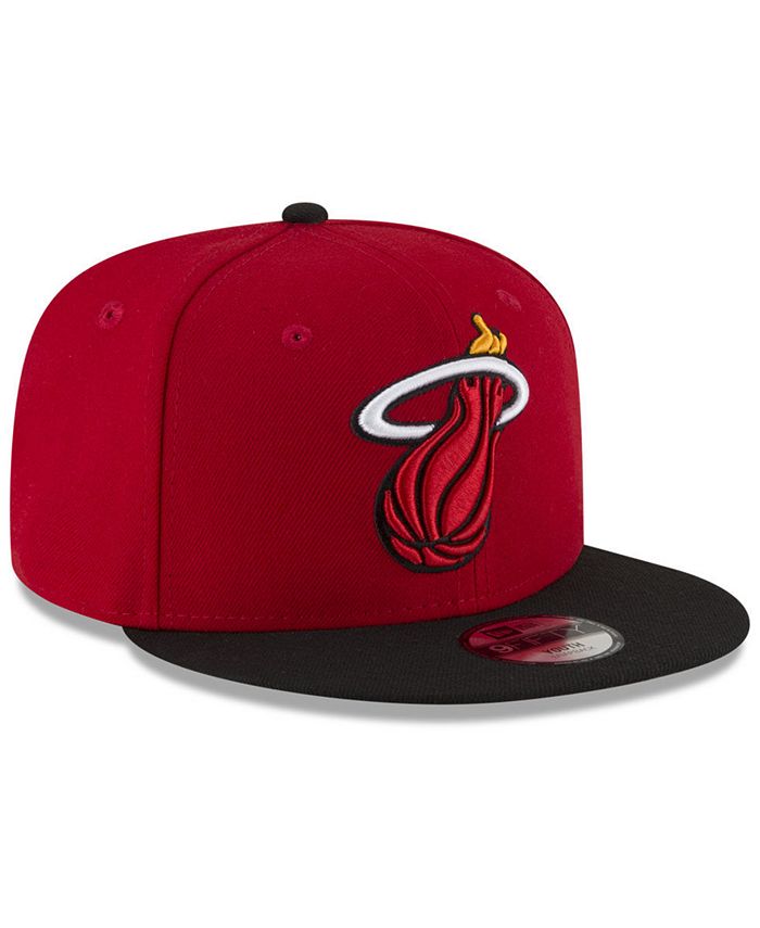 New Era Boys' Miami Heat Basic 9FIFTY Snapback Cap - Macy's