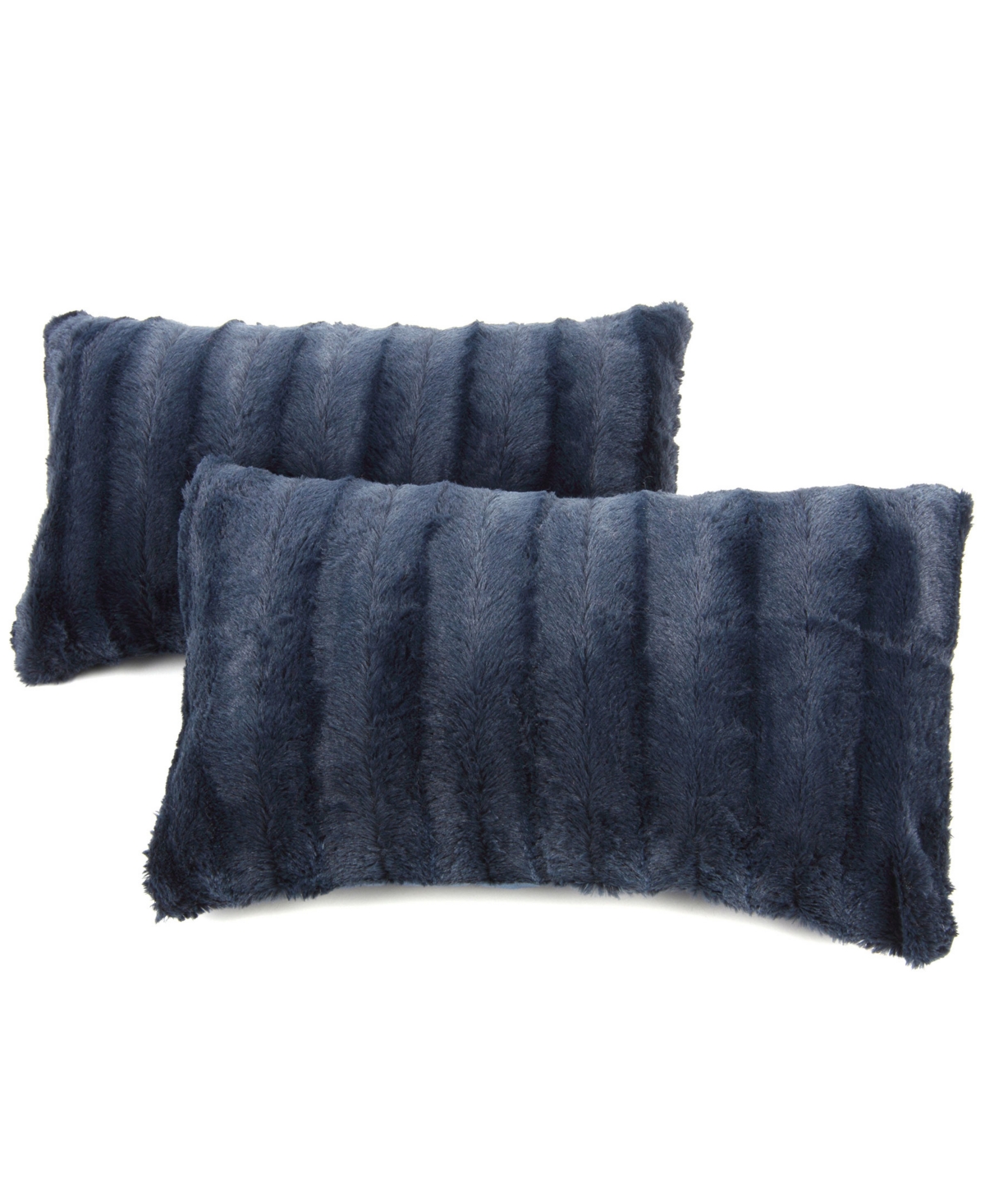 Click here for Cheer Collection Faux-Fur 2-Pack Decorative Pillow... prices