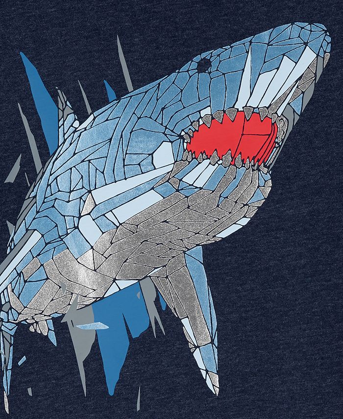 Carter's Little & Big Boys Shark-Print T-Shirt - Macy's