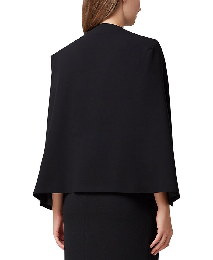 Tahari ASL Crepe Cape Jacket - Macy's