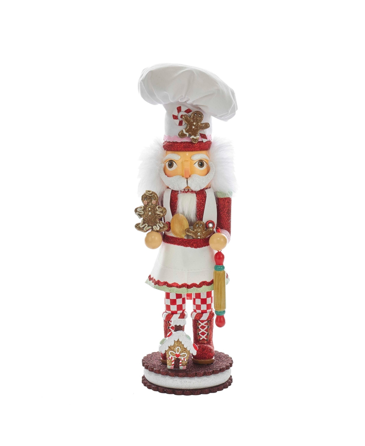 Click here for Kurt Adler 15-Inch Gingerbread Chef Nutcracker prices
