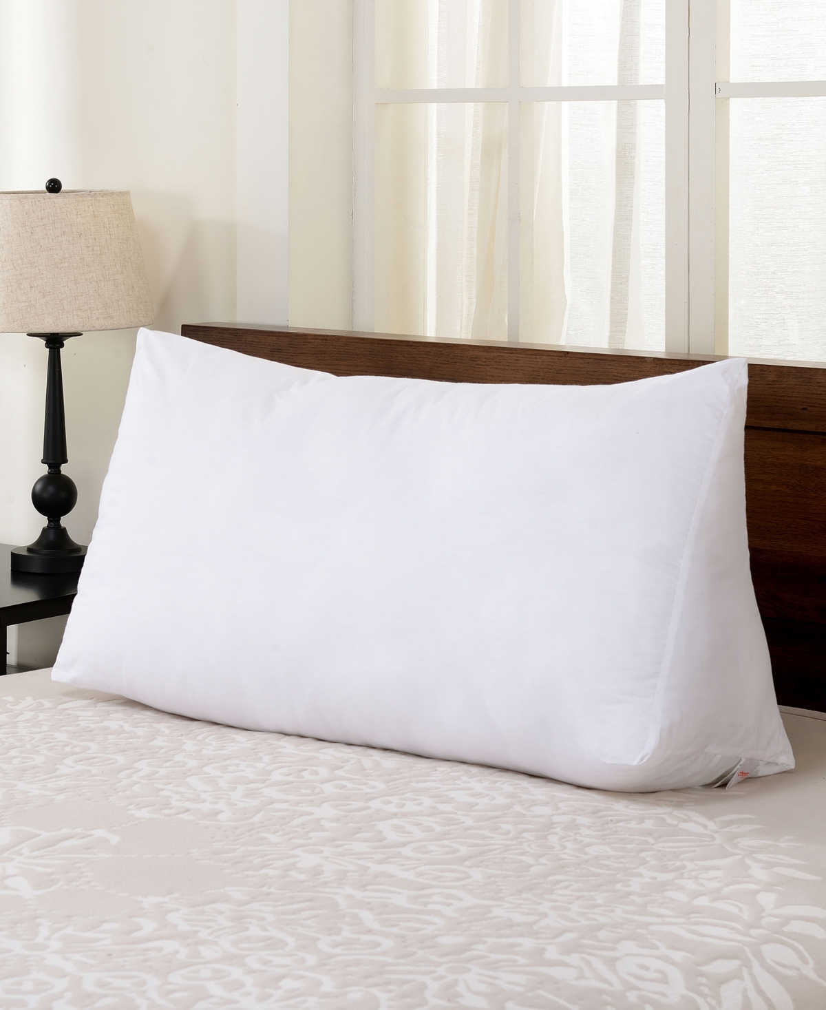 Click here for Cheer Collection Bed Wedge Pillow  18 x 36 - White prices