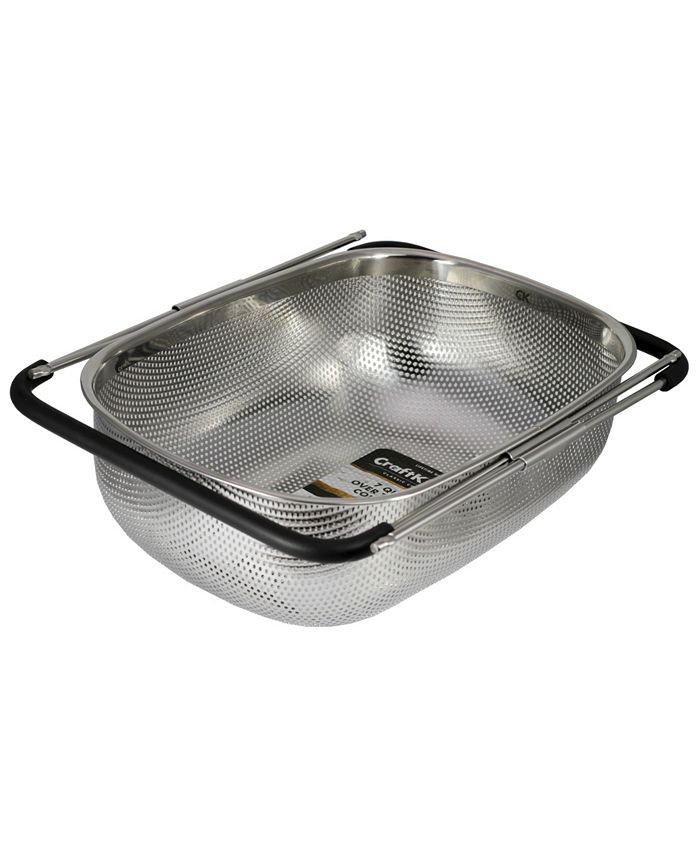 Craft Kitchen 7 Qt Over The Sink Colander - Macy's