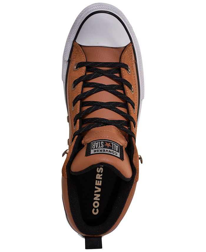 Converse Men's Chuck Taylor All Star Street Mid Boots from Finish Line ...