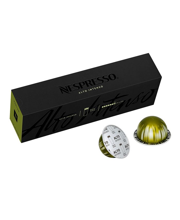 Nespresso VertuoLine Dark Roast Pack, 40 Capsules - Macy's