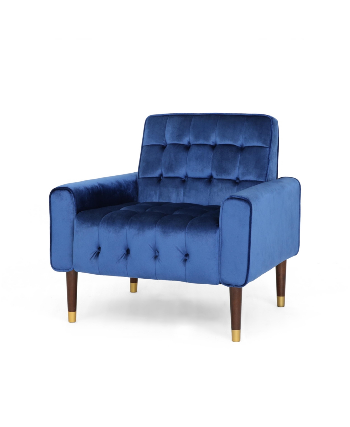 Click here for Bourchier Accent Chair - Dark Blue prices