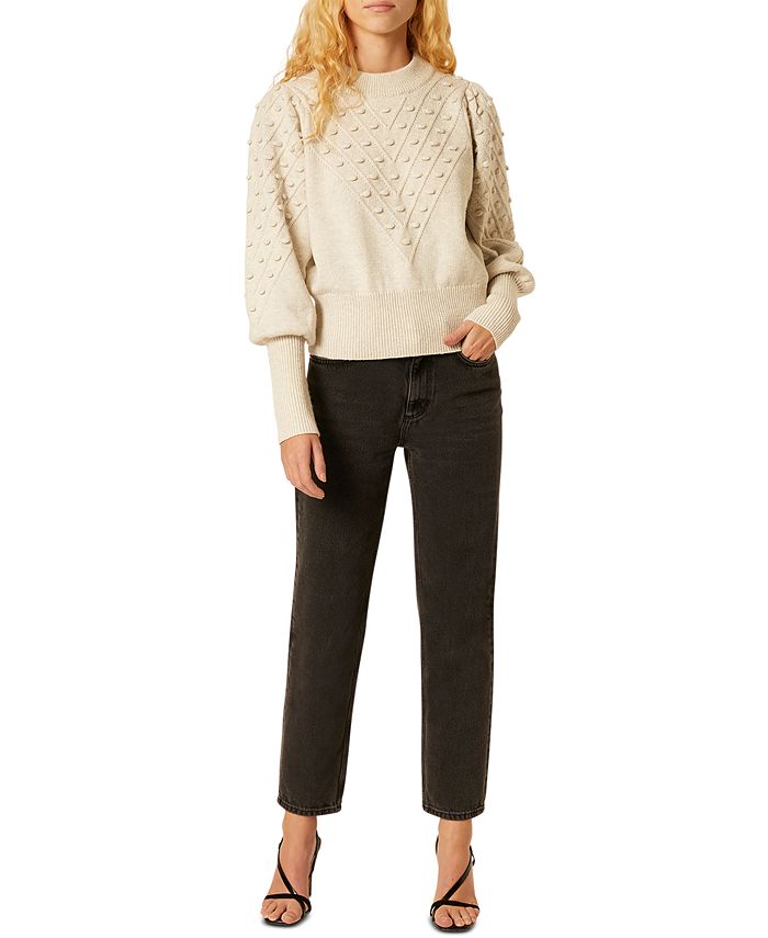 French Connection Bobble-Knit Sweater - Macy's