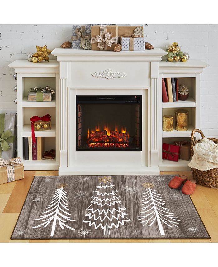 Mohawk Barnwood Wonderland Driftwood Accent Rug, 18" x 30" - Macy's