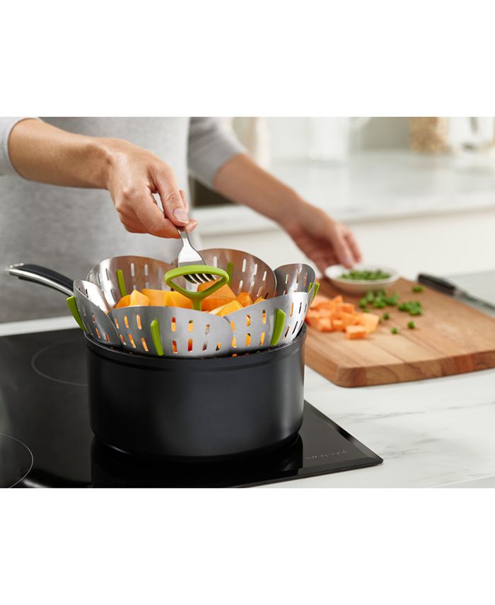 Joseph Joseph Bloom Stainless Steel Folding Steamer Basket - Macy's