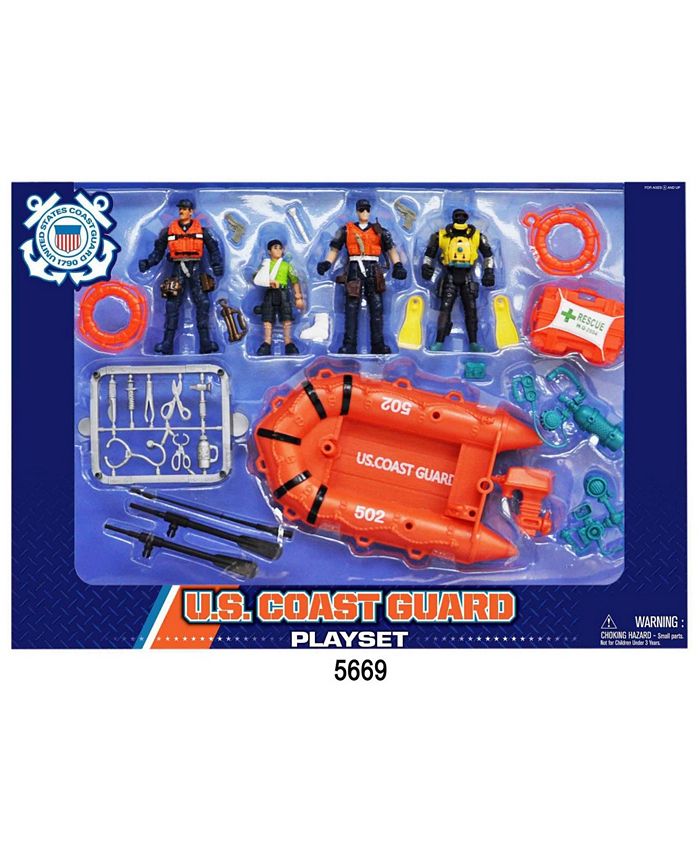 Excite U.S. Coast Guard Playset with Figures & Reviews - All Toys ...