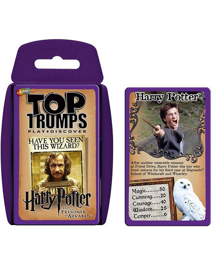 MasterPieces Puzzles Top Trumps Card Game Bundle - Harry Potter I ...