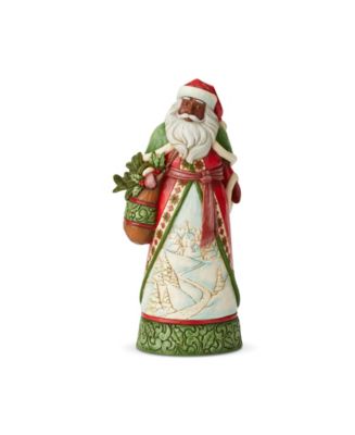 Enesco AA Santa with Winter Scene - Macy's
