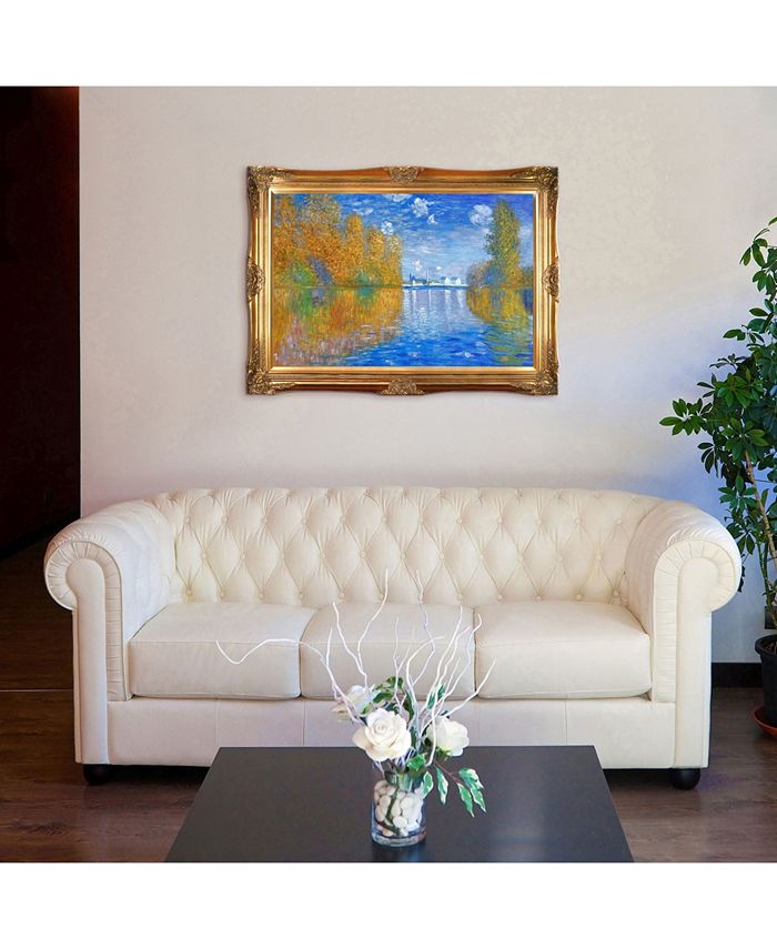 La Pastiche by Overstockart Autumn at Argenteuil by Claude Monet with ...