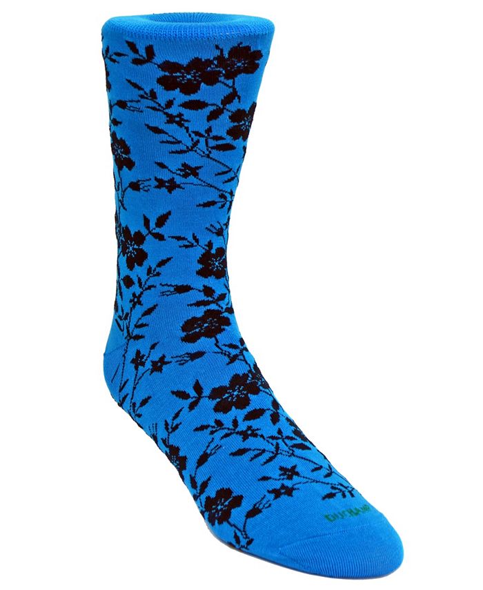 DUCHAMP LONDON Men's Floral Dress Sock - Macy's