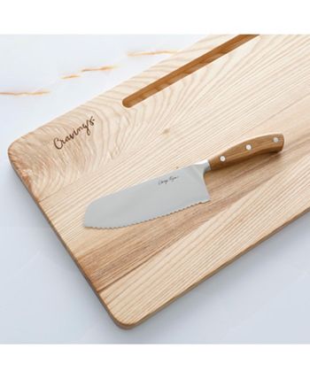 Cravings by Chrissy Teigen Wood Cutting Board with Tablet Stand - Macy's