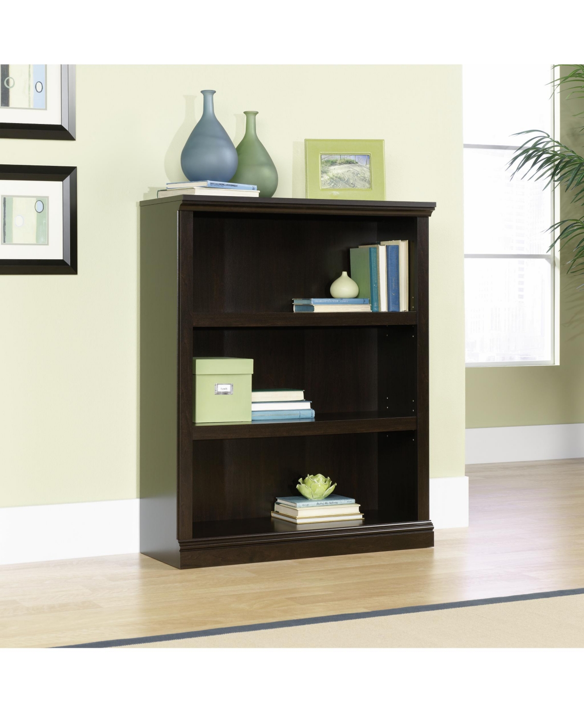 Click here for Sauder 3 Shelf Bookcase - Jamocha wood prices