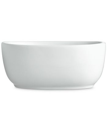 The Cellar Whiteware Soft Square 12-Pc. Dinnerware Set, Service for 4 ...