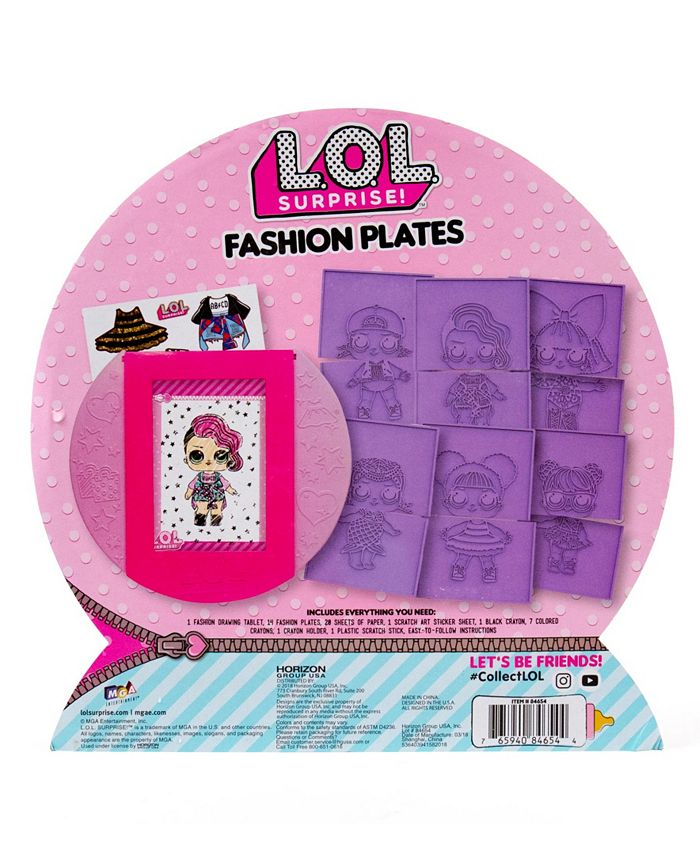 LOL Surprise! LOL Surprise Fashion Plates - Macy's