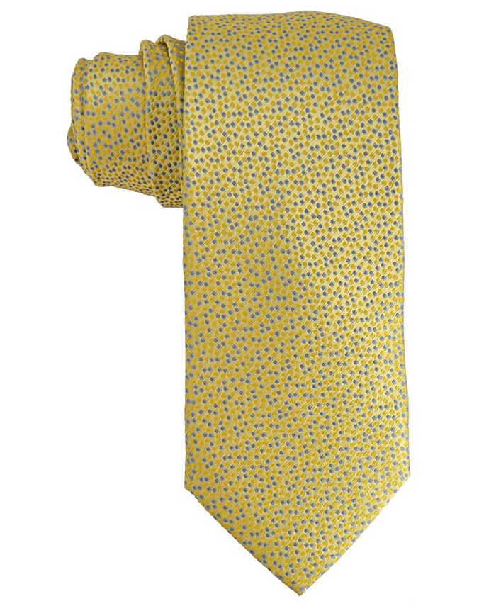 DUCHAMP LONDON Men's Dot Design Silk Tie - Macy's