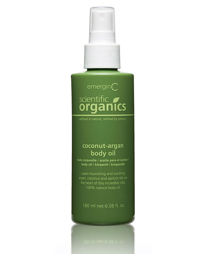 emerginC Scientific Organics Coconut Argan Body Oil - Macy's