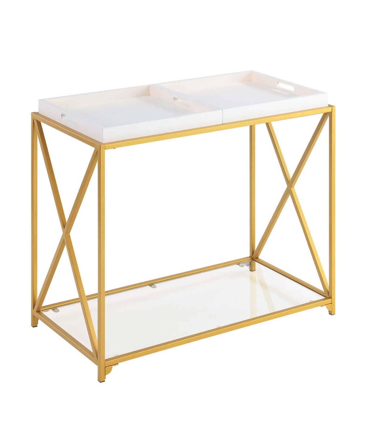Click here for Saint Andrews Console Table - Gold-Tone prices