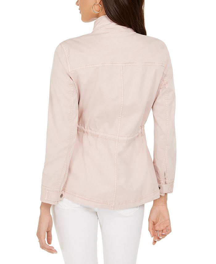Style & Co Women's Twill Jacket, Created for Macy's & Reviews - Jackets ...