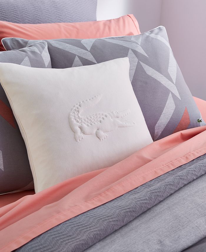 Lacoste Home Lacoste Tamarin King Reversible Duvet Set - Macy's