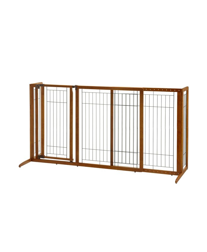 Richell Deluxe Freestanding Pet Gate - Large - Macy's