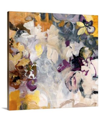 GreatBigCanvas 24 in. x 24 in. "Orchid Pattern" by Jodi Maas Canvas ...
