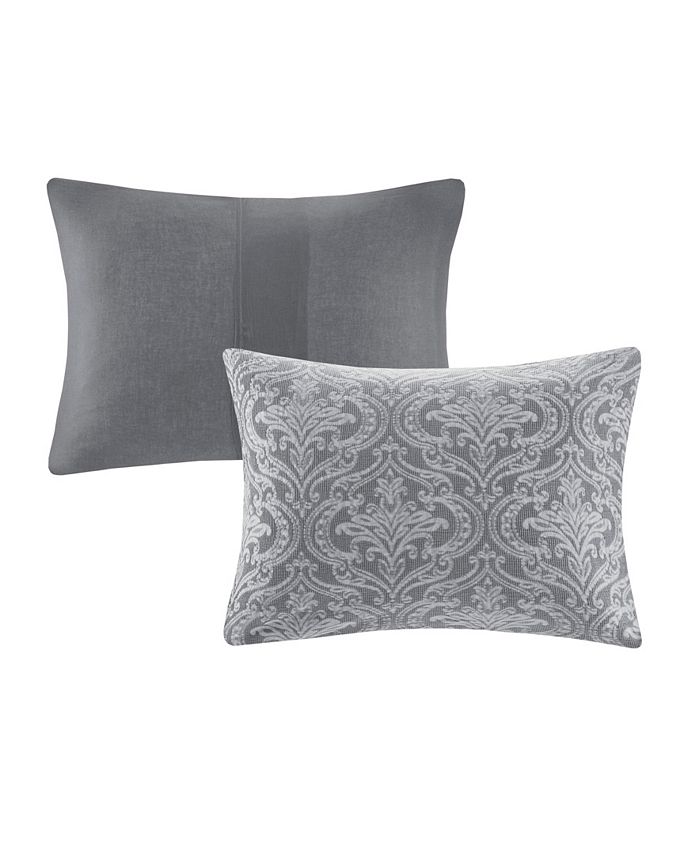 Madison Park Chantelle Full/Queen 5 Piece Damask Matelasse Cotton ...