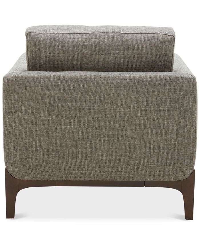 Furniture Yazlan 35" Fabric Chair - Macy's
