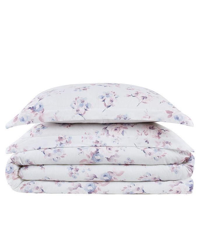 Cottage Classics Rose Dusk 2-Piece Twin XL Comforter Set - Macy's