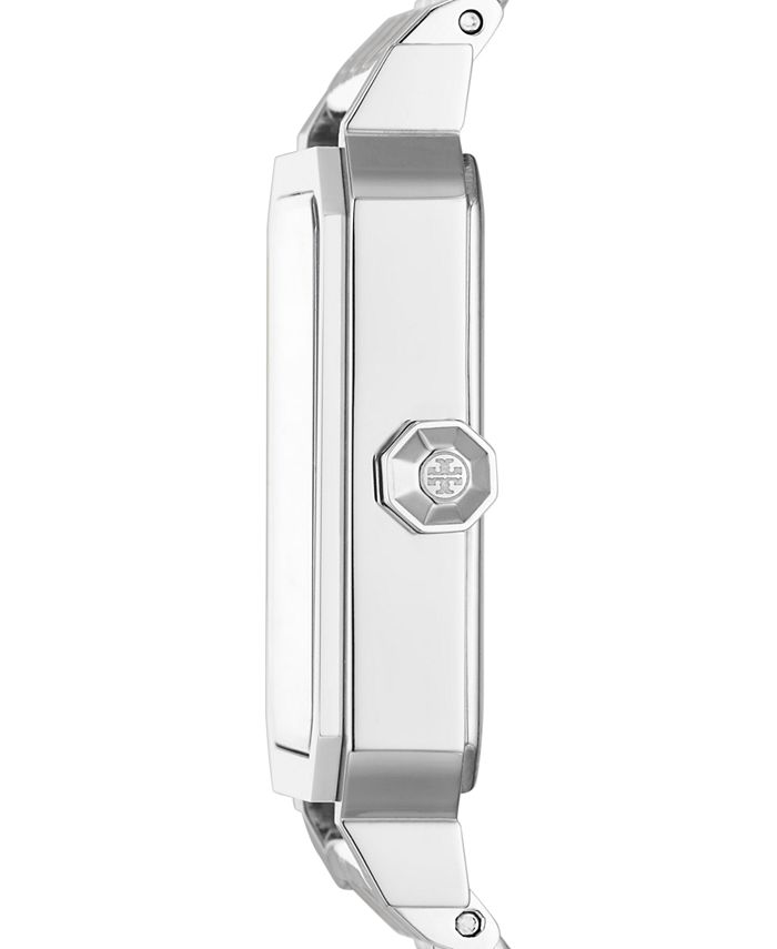 Tory Burch Women's Robinson Stainless Steel Bracelet Watch 27mm - Macy's