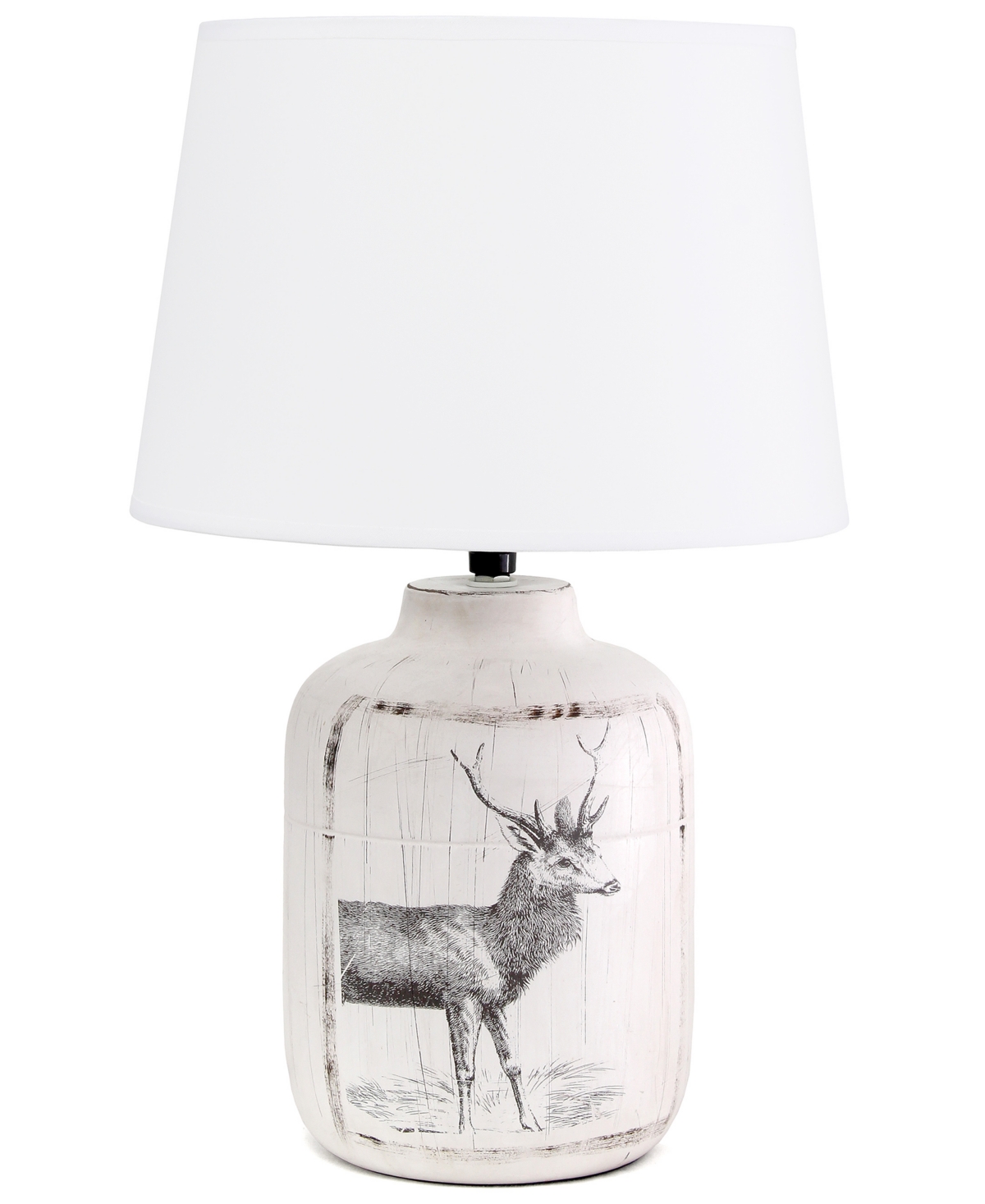 Click here for Simple Designs Rustic Deer Buck Nature Printed Cer... prices