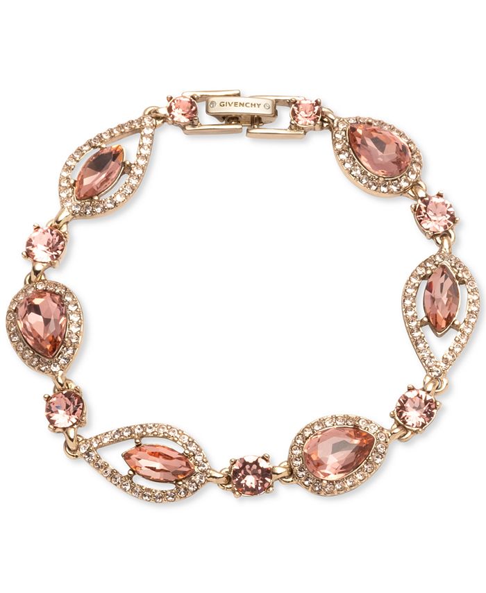 Givenchy Crystal & Stone Flex Bracelet - Macy's