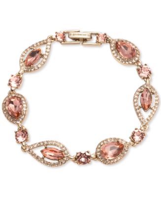 Givenchy Crystal & Stone Flex Bracelet - Macy's
