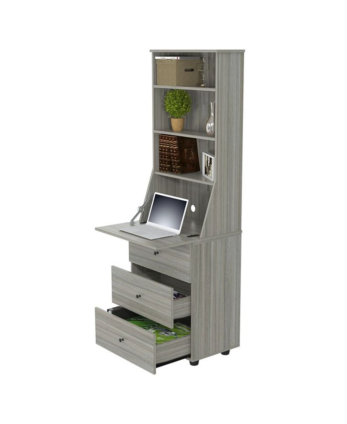 Inval America 3-Shelf Bookcase - Macy's